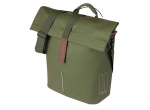 8715019183881 - BASIL Gepäckträger Fahrradtasche City MIK Studs moosgrün