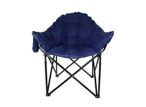 4255701931894 - Klappbarer Komfortsessel mit weichem Velvet Bezug 4255701931894 - Klappbarer Komfortsessel mit weichem Velvet Bezug