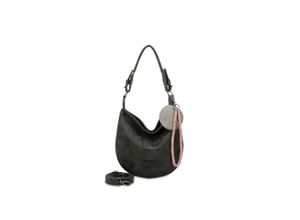 4059065262560 - Schultertasche FRITZI AUS PREUSSEN Fritzi Hobo Damen Gr B H T 10cm x 31cm x 33cm schwarz Polyurethan (PU) unifarben Taschen mit abnehmbaren Schultergurt