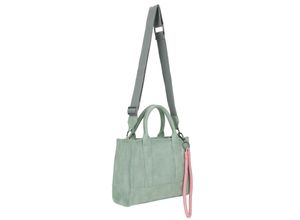 4059065262485 - Henkeltasche FRITZI AUS PREUSSEN Fritzi SquareN Damen Gr B H T 11cm x 26cm x 21cm grün (mint) Polyurethan (PU) unifarben Taschen mit abnehmbarem Schlüsselband