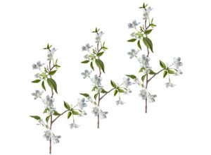 4064118318385 - Kunstzweig »Birnblütenzweig« mit zarten Blüten
