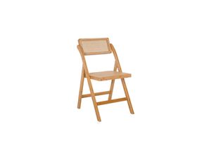 4064323107866 - hjh LIVING Klappstuhl TUDELA BAMBOO Bambus Rattan