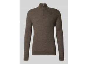 5715575511930 - Strickpullover mit Troyer-Kragen Modell mason