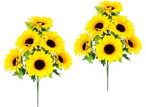 4019844790769 - Blumenstrauß IGEA Sonnenblume gelb L24cm Schnittblumen Seidenblumen 4019844790769 - Blumenstrauß IGEA Sonnenblume gelb L24cm Schnittblumen Seidenblumen