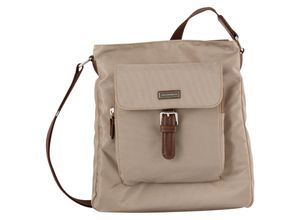 4250339281250 - Hobo TOM TAILOR Rina Damen Gr B H T 25cm x 275cm x 7cm beige Nylon beschichtet gepflegt kontrastfarbene Details mehrfarbig Taschen aus leichtgewichtigem Nylon und aufwändig gewebten Gurtband