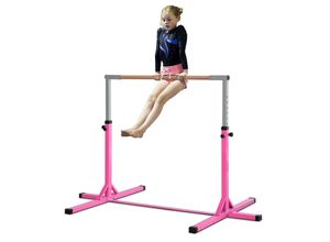 4251774908610 - Höhenverstellbare Gymnastikstange für Kinder 197B x 121T x 92-150H cm Turnstange Turnen Reckstange Gymnastik Turnreck