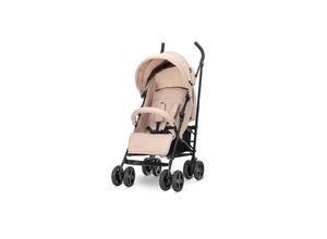3800166119427 - Kinderwagen Buggy IDA schwenkbare Vorderräder Rückenlehne verstellbar beige schwarz