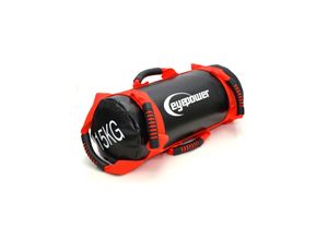 4057216040579 - 15kg Power Bag mit 4 Kettlebell Gewichten - 18x50 Home Training Sandbag 6 Griffe
