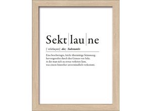 4019449507465 - Gerahmtes Bild SEKTLAUNE