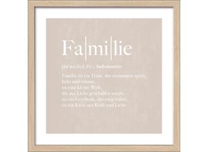 4019449518317 - Gerahmtes Bild FAMILIE