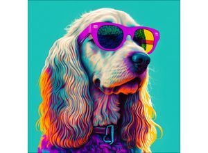 4019449506611 - Keilrahmenbild SUNGLASSES DOGS