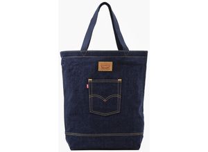 7613417998278 - Shopper LEVIS THE LEVIS BACK POCKET TOTE Damen Gr B H T 31cm x 45cm x 14cm blau (navy blau) Baumwolle Taschen in modischer Jeans Optik