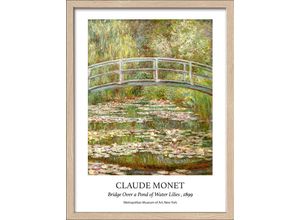 4019449504372 - Gerahmtes Bild MONET BRIDGE