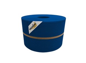 4068864110149 - zaun zu® Sichtschutz PP Premium Gelocht 30 Prozent Streifen Enzianblau 50m