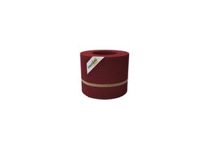 4068864109655 - zaun zu® Sichtschutz PP Premium Gelocht 20 Prozent Streifen Bordeauxrot 26m