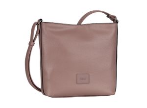4255619929341 - Umhängetasche GABOR Elfie Damen Gr B H T 245cm x 235cm x 6cm rosa (rosa2) Polyurethan clean gepflegt unifarben Taschen aus fein genarbtem glattem Kunstleder und mit einem Logo Rubber Patch