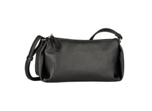 4255619928290 - Umhängetasche TOM TAILOR Cassia Kinder Gr B H T 275cm x 16cm x 95cm schwarz Polyurethan Taschen leicht genarbtes Lederimitat mit ausgefeiltem Schnitt für viel Volumen