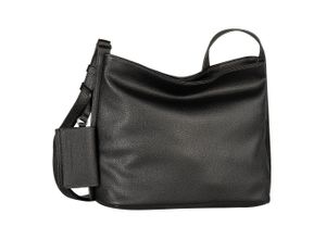 4255619926227 - Hobo TOM TAILOR Amarea Kinder Gr B H T 31cm x 26cm x 135cm schwarz Polyurethan Taschen weiches Lederimitat mit geradlinigem Schnitt und klaren kühlen Farben