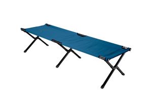 5703384085117 - GRAND CANYON Alu Feldbett Topaz M L Camping Liege Gäste Klapp Bett Groß 150 kg Modell Medium - Dark Blue
