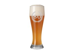 4262418972010 - LUXENTU Weizenbierglas mit Gravur 80 Jubiläum 05 l