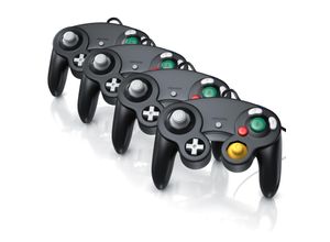 4062861834237 - CSL 2x Nintendo-Controller Gamepad für Nintendo GameCube   Wii Vibrationseffekte   ergonomisch