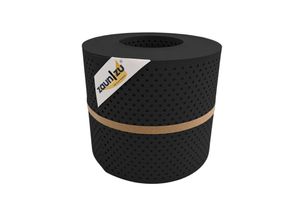 4068864121978 - zaun zu® Sichtschutz Rille Gelocht 15 Prozent PP Streifen Schwarz 26m