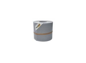 4068864122227 - zaun zu® Sichtschutz Rille Gelocht 20 Prozent PP Streifen Fenstergrau 26m