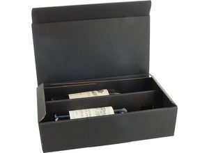 4251924707278 - Flaschen-Geschenkkarton schwarz für 2 Flaschen ab 80 Stk ratioform