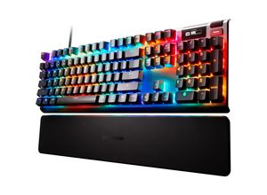 5707119038645 - Steelseries APEX PRO USB Gaming-Tastatur Beleuchtet Handballenauflage USB-Anschluss Deutsch QWERTZ Windows® Schwarz 5707119038645 - Steelseries APEX PRO USB Gaming-Tastatur Beleuchtet Handballenauflage USB-Anschluss Deutsch QWERTZ Windows® Schwarz