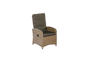 4033662283401 - Gartensessel Atrani 2er Set Aluminium Kunststoffgeflecht steinbeige 65 cm x 63 cm x 108 cm