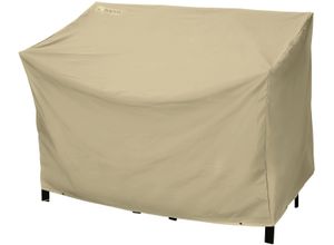 4011964086203 - Abdeckhaube TEPRO Universal beige B160cm H80cm T80cm Polyester Hüllen für 3-Sitzer Gartenbank 4011964086203 - Abdeckhaube TEPRO Universal beige B160cm H80cm T80cm Polyester Hüllen für 3-Sitzer Gartenbank