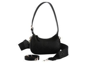 8054942651044 - Hobo VALENTINO BAGS SAMBA RE Damen Gr B H T 21cm x 12cm x 7cm schwarz (nero) Lederimitat Taschen Henkeltasche Schultertasche