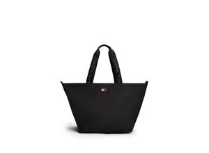 8721222629290 - Tragetasche TOMMY JEANS TJW ESS DAILY TOTE Damen Gr B H T 52cm x 31cm x 26cm schwarz Textil Taschen Damen Umhängetasche Shopper mit Logoflagge 8721222629290 - Tragetasche TOMMY JEANS TJW ESS DAILY TOTE Damen Gr B H T 52cm x 31cm x 26cm schwarz Textil Taschen Damen Umhängetasche Shopper mit Logoflagge
