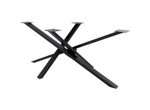 4251756493530 - Tischbeine Jimmy I Tischkufen Aus Vierkantprofilen I Höhe 72 cm I Sternförmiges Tischgestell