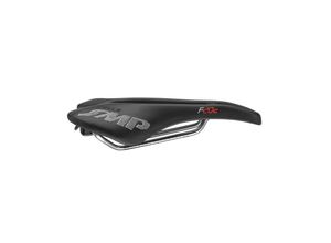 8032568527486 - Ergonomischer Sattel F20C aus schwarzem Leder für MTB Straße und Triathlon - Made in Italy