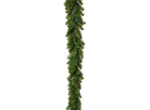 4064118886716 - Winterliche Kunstpflanze CREATIV DECO Weihnachtsdeko Weihnachtsgirlande Kunstpflanzen Gr L 120 cm grün Adventskranz Girlande Weihnachtsdekoration Weihnachtsgirlande Adventskränze Girlanden mit 160 Tannenspitzen Länge 120 cm