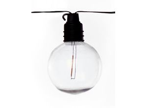8719099251164 - LUXFORM LED-Lichterkette Solar Samos transparent Flammen Gesamtlänge 38m Lichterketten LED-Lichterkette Solarenergie IP44