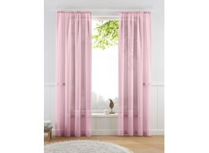 6930325421188 - my home Gardine »TENDER« (1 St) Leinen Optik mit Struktur monochrom Bestseller