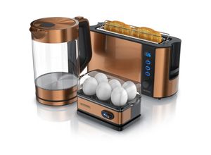 4062861057339 - Arendo Frühstücksset 3 teilig Wasserkocher Toaster Eierkocher
