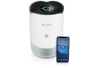 4062861822777 - Luftreiniger HEPA Aktivkohlefilter Smart Home App Air Purifier 158 m³ h Allergiker geeignet leise 45 m²