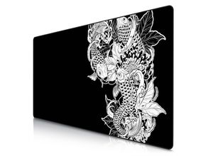 4062861822616 - Gaming Mauspad XXXL Speed Gaming Mousepad 1200x600 mm Deskpad rutschfest & abwaschbar für Speed & Präzision Koi Tattoo 3