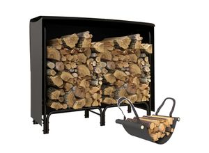 4255633583734 - Kaminholzregal Metall