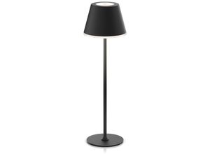 4062861836200 - LED Tischleuchte mit Akku Kabellos mit Touch Helligkeit stufenlos dimmbar aus Metal Dimmfunktion  Ein- Ausschalter  Farbwechsel  mehrere Helligkeitsstufen LED fest integriert Kaltweiß Neutralweiß Warmweiß Tischlampe Nachttischlampe Les