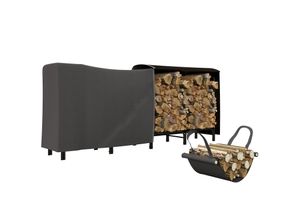 4255633583710 - Kaminholzregal Metall