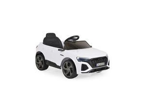 3801005001484 - Kinder Elektroauto Audi SQ8 e-tron EVA-Reifen Musik Licht MP3-Eingang Gurt weiß 2
