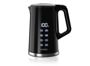 4062861836415 - Arendo Wasserkocher Edelstahl oder Glas Temperaturanzeige & Warmhaltefunktion