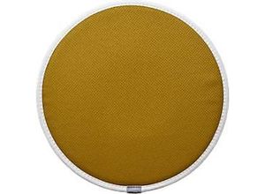 4099883001927 - Sitzkissen ECO UPis1 Ø 320 mm aus SEAQUAL® YARN honiggelb