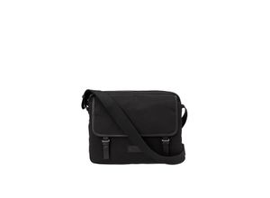 4059184151875 - Umhängetasche MARC OPOLO aus recyceltem Polyester Damen Gr B H T 36cm x 25cm x 7cm schwarz Polyester Taschen