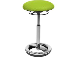 4014296326252 - Bürohocker SITNESS HIGH BOB Sitzhöhe 490 - 700 mm Bezug grün