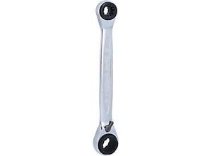 4042146288757 - Kstools - KS-Tools - 4 in 1 GEARplus umschaltbar Doppel-Ratschenringschlüssel 10x13x17x19mm - 5034565